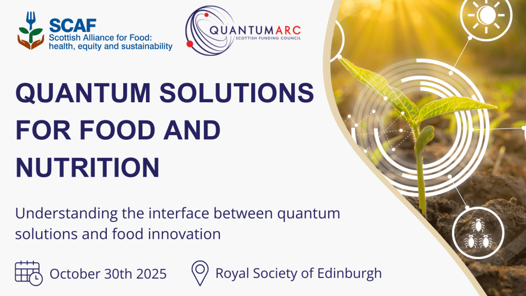 Quantum & Food Workshop – Quantum-alliance@glasgow.ac.uk